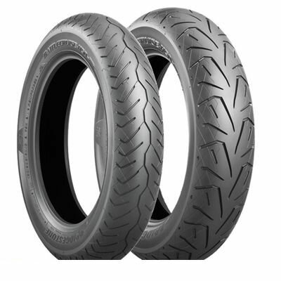 BATTLE CRUISE H50（バトルクルーズ エイチゴーマル）H50はブリヂストンが世界最高峰のバイクレース用タイヤ開発で活用してきた開発技術であるULTIMATE EYE を使用して設計し、最適な設置面積、設置圧分布を得ることで高い...