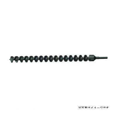 【商品説明】■使用機械：振動ドリル(570W以上)・インパクトレンチ ■全長：600mm ■有効長：500mm■スパイラル(二重溝)加工の為、土はけが抜群■土中への穴あけには最適ですが、氷への穴あけには不向きです。■ビニールハウスパイプ埋設...