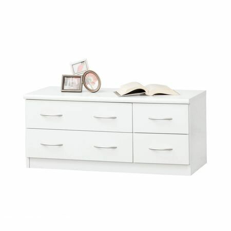 【商品説明】リビング、チェスト、収納、シングルライフ 中国製■組立式■W89.5×D41×H39.5cm■約20kg■引出内寸：（小2杯）約W24.5×D33.5×H10.5cm　（大2杯）約W53.5×D33.5×H10.5cm（プラスチ...