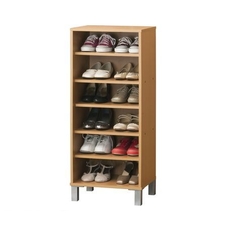 【商品説明】シューズボックス、脚、積み重ね、可動棚■組立式■W45×D36×H103cm■約17kg■内寸：約W41.5×D34×H29.5cm（3空間）、固定棚2枚・可動棚3枚付（3.2cmピッチ3ヶ所移動）、可動棚を中央にしたときの空間...