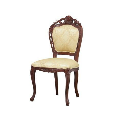 【商品説明】フランシスカ、アンティーク、猫脚 天然木、完成品、インドネシア製■完成品■W51×D52×H97（SH48.5）cm■約6.5kg■材質：構造部材：天然木、表面加工：ラッカー塗装、張り材：ポリエステル60％、コットン40％、クッ...