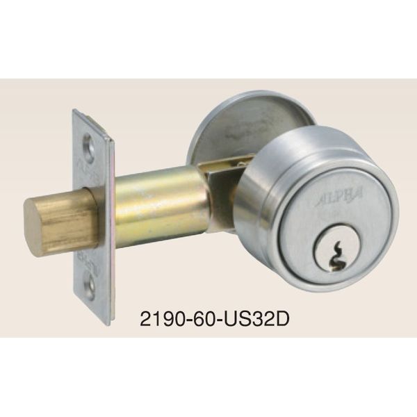 【商品説明】●玄関の補助錠に●バックセット（mm）：60●色（仕上げ）：ステンレス●対応ドア厚：31〜52mm4532757036545