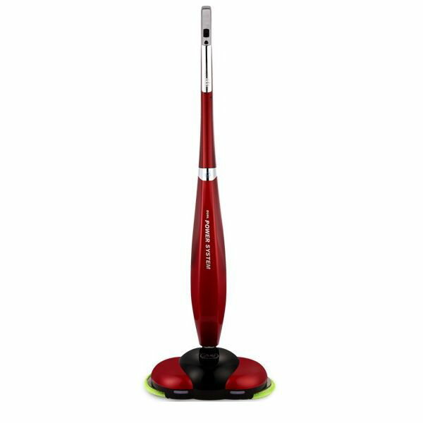 【商品説明】床掃除 効率化 回転モップ 日本電興 掃除機 手間 時短 充電式 コードレス●充電式回転モップ+バキュームクリーナー●ゴミの吸取りとモップ掛けが同時にできるハイブリット●6時間充電で、モップのみで1時間、モップ+バキュームで約2...