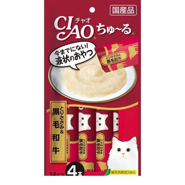 【商品説明】いなば イナバ INABA INABA ちゃお チャオ CIAO CIAO 猫 おやつ 間食 ちゅーる チュール チュ〜ル●液状おやつです。舐めて食べられるので、子猫や高齢猫ちゃんも食べやすいおやつです。お肉好きの猫ちゃんにうれ...