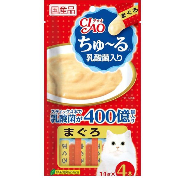 【商品説明】いなば イナバ INABA INABA ちゃお チャオ CIAO CIAO 猫 おやつ 間食 ちゅーる チュール チュ〜ル●1本に乳酸菌が100億個入っているちゅ〜る。猫ちゃんの好きなだしを使用し、風味豊かな仕上がり。一度与えた...