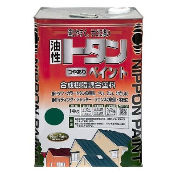 【商品説明】トタン屋根用塗料 つやあり さびに強い●日光や風雨に対して、優れた耐久性を持つ合成樹脂塗料です。●さび止め効果に優れ、トタンを保護します。●トタンに対する密着性に優れ、美しい色とツヤが長持ちします。●用途：屋根、下見板、ひさしな...