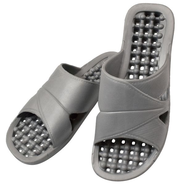 【商品説明】●穴あきシリーズ累計100万足！水がたまらない快適サンダル●EVA素材だから軽くて乾きやすい●おうちの中やオフィスでも便利●シャワーサンダルやベランダでおススメ※この商品は屋内またはベランダ用で、外履き用ではありません。●適応サ...