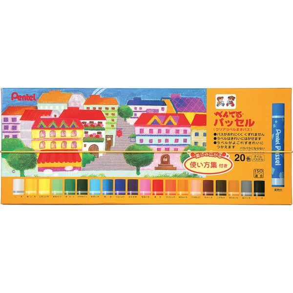 ぺんてる0120-12-8133【商品説明】●発色鮮やかな太軸タイプのパスです。クリアラベル（透明フィルム）巻きで、美しく丈夫になっています。切れ目が入っているのでラベルがむきやすくなっています。4902506230959
