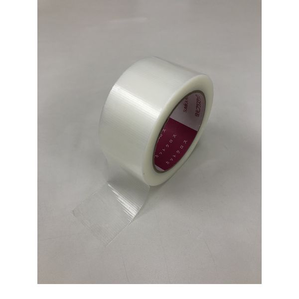 【商品説明】●特徴：手切れ可能なアクリル系防水気密用片面タイプの粘着テープです。耐久性に優れる強力アクリル系粘着剤を特殊工法により均一に塗布することにより、被着体を汚染せず、長期にわたって粘着力を保持する優れた性能を実現しています。粗面でも...