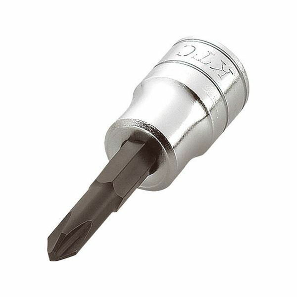 【商品説明】【仕様】●差込角(sq.)：9.5●番手：No.3●ソケット差込部外径(D；mm)：18.5●全長(L；mm)：71●軸長(l；mm)：42●質量(g)：63●交換ビット【特長】●ビットの交換が可能です。4989433152615