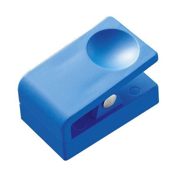 【商品説明】●プラスチックタイプのマグネットクリップ！！つまみやすい凹型形状。ヨーク板付き。、傷がつきにくい保護フィルム付。●マグネットクリップ●業務用パック●とじ枚数：約60枚●口幅：25mm●色：青●外形寸法：縦40x横25x厚23mm...