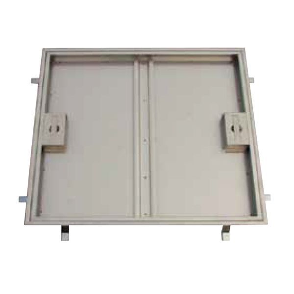 【商品説明】●特徴：オールステンレス製。定番型のフロアハッチです。屋内床、建物外周軒下部（犬走り）に最適です。落し込み取手採用、点検が容易です。軽量で施工が容易です。●材質：ステンレス（SUS304）●呼称サイズ：200●サイズA×C：20...