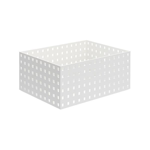 【商品説明】シンプルで使いやすく、オフィスにオススメ。机の中の小分け収納にも便利。●外寸：幅210×奥行280×高125mm●内形寸法：幅202×奥行273×高さ118mm●材質：ABS樹脂●色：白デスクトレー4979625214375