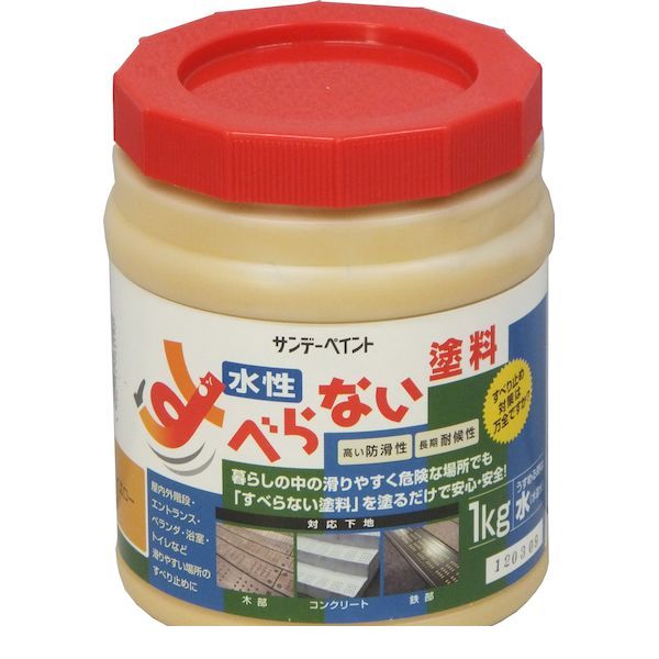 【商品説明】●縦（mm）：110Φ●高さ（mm）：140●重量（kg）：約1.1用途●屋内外のコンクリート、モルタル、磁器タイル※、石材※、木部、鉄部、屋内外の階段、エントランス、ベランダ、浴室（ユニットバス、浴槽は除く）、トイレなど滑りや...
