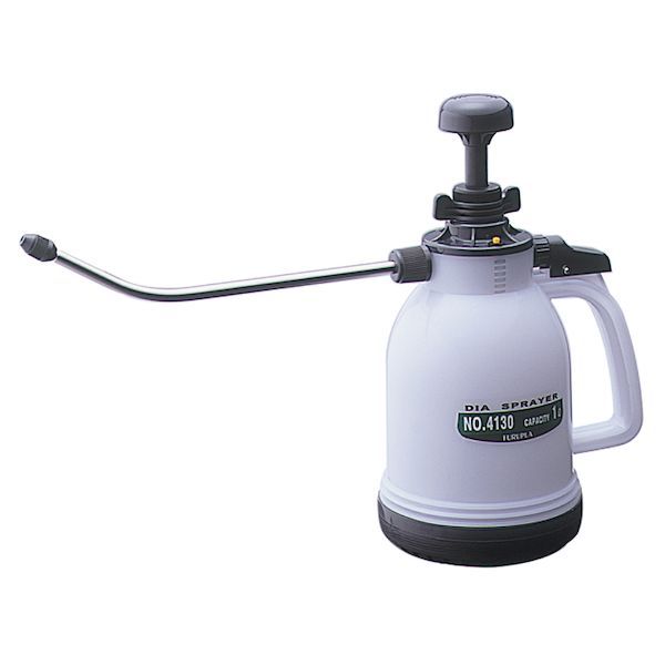 フルプラ03-3834-0331【商品説明】●プレッシャー式噴霧器 No.4130　1L用●ステンレス製ノズルパイプ　長さ25cm●ノズル先端を回すことで、霧と直射の調節が可能●コンパクトで使いやすいハンディタイプ●一般農薬や殺虫剤などは、...