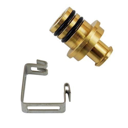 【商品説明】●熱源機直付用ジョイント。暖房1系統時に使用する継手。クリップ付カクダイ　三栄水栓　KVK　配管　配管部材　ガス4560489961170