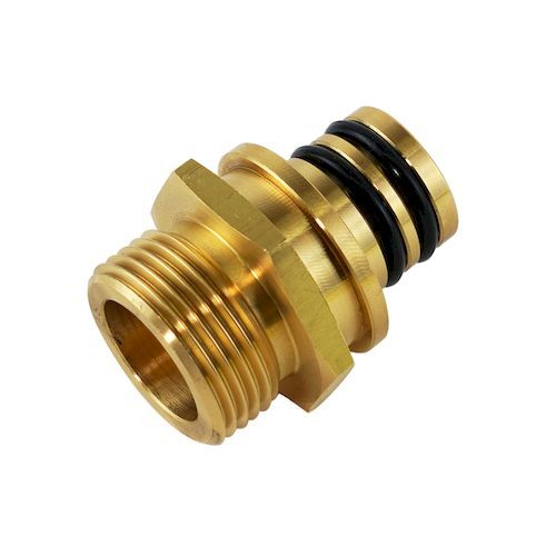 【商品説明】●CH16クリップ式を3/4外ねじに交換する継手。CCHクリップ（CCH-C）が別途必要（別売り）。●規格：16×20Aカクダイ　三栄水栓　KVK　配管　配管部材　ガス4560489961309