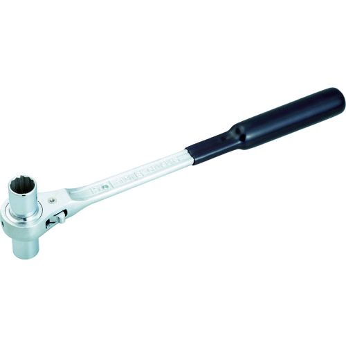 前田金属工業メーカーお問い合わせ：06-6973-9735【特長】●自転車の前輪・後輪のハブナットやクランク取付ボルトの締付け、取り外しに適した14×15mmの組み合わせです。●軽くて握りやすく滑りにくい中空グリップです。【仕様】●全長(m...