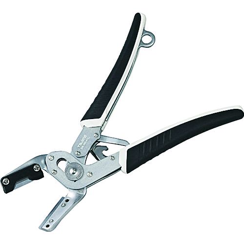 （株）TJMデザインメーカーお問い合わせ：0120-125577【特長】●100sq〜325sqまでのケーブルに対応しています。●替刃式（交換替刃：別売ムキチョッパ替刃「DK‐MC40B」）です。●片手で操作できる開き止めつきです。●幹線の...