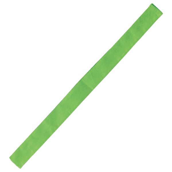 【商品説明】●イメージカラーに合わせて一致団結！●商品サイズ（単位mm)：巾40×1.1m●材質：綿100％●包装形態：10枚PP袋入●生産国：中国 黄緑 緑 カラ 祭り 運動会 子供 大人 蛍光黄緑