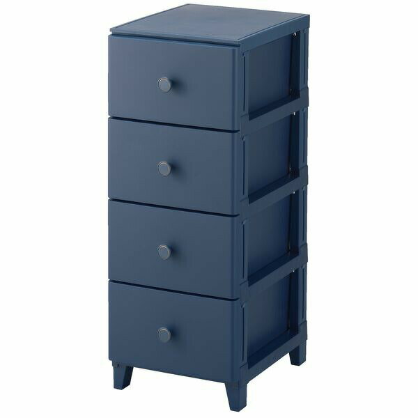 【商品説明】●インテリアに馴染みやすいマットなカラー ●取っ手のゴールドの装飾が上品なリビングチェスト ●引き出しやすいツマミ取っ手です ●キズが付きにくいマットな前面パネル ●工具不要の簡単組立 ●日本製 ●製品サイズ：(約)幅 34.0...