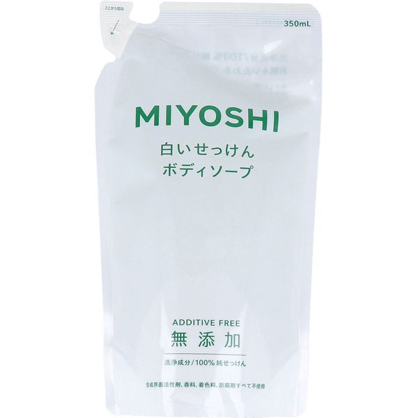 固形石けんの成分を配合することで、保湿効果を高めるとともに、皮脂を取り過ぎることなくマイルドな洗い上がりをめざしました。さっぱりしているのにつっぱらない、なめらかな使い心地です。●石けん成分だけで作られた液体ボディソープです。●合成活性剤、...