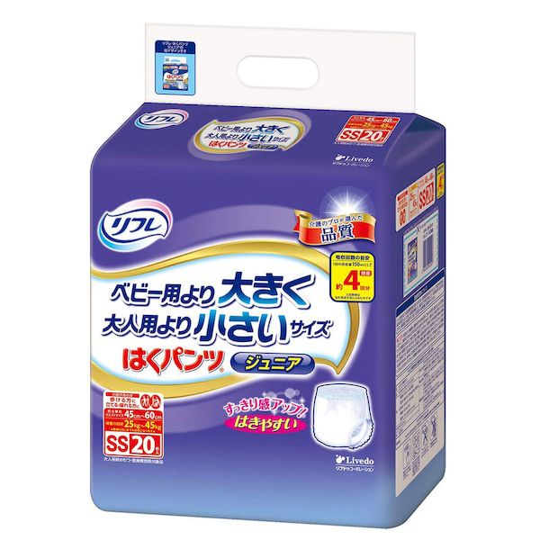 すっきりはきやすい!うす型の長時間安心パンツ！●ウエスト部分が軽い力でぐーんと伸びて上げ下げがカンタンではきやすい。●お腹まわりはしめつけないのにやさしく体にフィットし、ズレを防止。●うす型吸収体と股下すっきりカットでゴワゴワせず、動きやす...