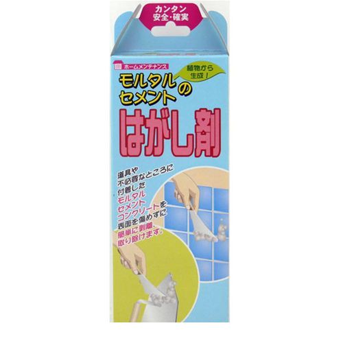家庭化学工業0120-83-4351●植物から生成された安全無害な酸性水です。●タイル、鉄部等に付着したコンクリートを強力に取り除く事ができます。●付着したコンクリート、モルタルの除去●内容量:100cc4905488152134