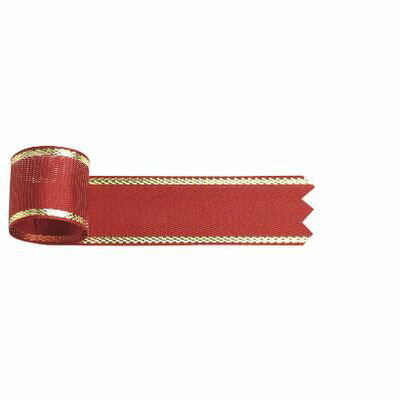 ●フチに金のラインが入った高級感あふれるリボンです。●サイズ：幅18mm×長さ10m●1巻入り4974268565198