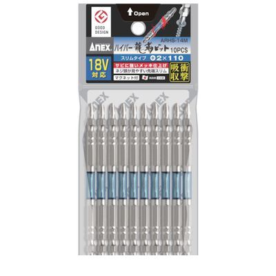 【商品説明】■ねじ頭が見やすい先端スリムタイプです。■トーション部で衝撃吸収します。■サビに強い無電解ニッケルメッキ仕上げです。■耐久性抜群で長寿命です。■先端欠けに強く、カムアウトを抑制します。■木材・アルミ・Cチャン・鉄板へのネジの締め...