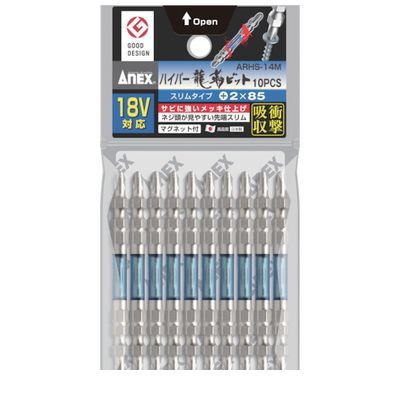 【商品説明】■ねじ頭が見やすい先端スリムタイプです。■トーション部で衝撃吸収します。■サビに強い無電解ニッケルメッキ仕上げです。■耐久性抜群で長寿命です。■先端欠けに強く、カムアウトを抑制します。■木材・アルミ・Cチャン・鉄板へのネジの締め...