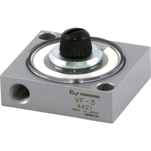 【特長】●薄型設計で、大流量の真空吸込み口に接続が可能です。●接続口径は豊富です。【仕様】●接続口径：Rp1/8●コンバムノズル径：φ1.0以下●コンバムノズル径(mm)：φ1.0以下【仕様2】●ろ過度：15μm●使用圧力範囲：-95.9〜...