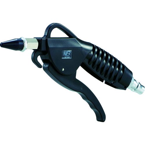 WTBワタベコーポレーシメーカーお問い合わせ：06-6710-3010【特長】●エアブロー時の製品に傷をつける心配がなく作業ができます。●ノズルの交換ができます。【用途】●一般生産工場、食品工場でのダスト作業に。【仕様】●ノズル取付口：G1...