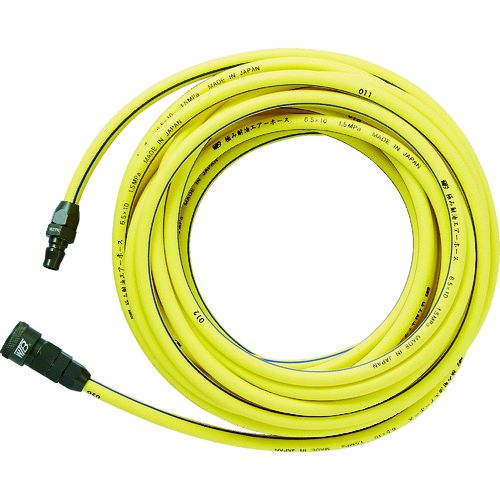 WTBワタベコーポレーシメーカーお問い合わせ：06-6710-3010【特長】●ホースの両端金具にマグネシウムカプラーを取り付けた耐油仕様です。【仕様】●外径(mm)：10●内径(mm)：6.5●全長(m)：10●肉厚(mm)：1.75●使...