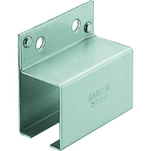 ダイケンメーカーお問い合わせ：0276-70-5655【用途】●ハンガーレールのジョイント部に使用。【仕様】●適用レール：3号●品名：横継受一連●穴径(mm)：10【仕様2】●取り付けピッチは、450〜500mmが標準となります【材質／仕上...