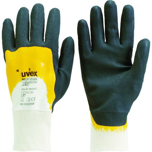 【特長】●オイル、ウェットのコンディションでも優れたグリップ力を発揮します。●Extra Gripコーティングで優れた耐摩耗性を実現しています。●多様な現場で耐久性を発揮する多層構造になっています。●吸湿性に優れたコットンを施し、ライニング...