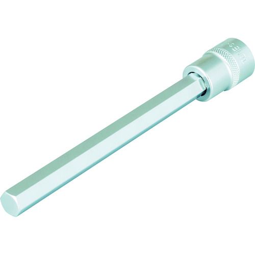 前田金属工業メーカーお問い合わせ：06-6973-9735【特長】●超ロングタイプのため、今まで作業できなかった奥深い箇所の六角穴付ボルトの着脱に便利です。●早回しに便利なローレット加工仕上げです。【仕様】●差込角(mm)：9.5●全長(m...