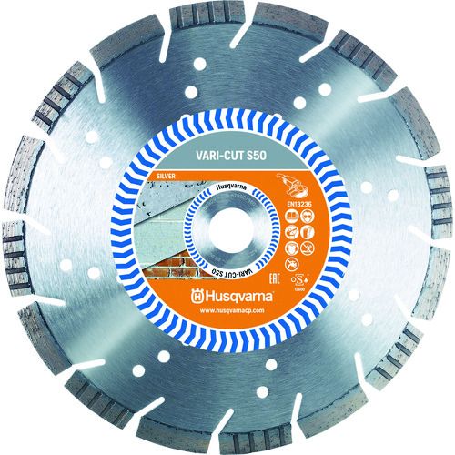 【特長】●切れ味、スピードを優先する方に最適なセグメントタイプです。【用途】●コンクリート製品全般・ブロック・スレート・モルタル・レンガ・瓦・タイルなどの切断に。【仕様】●外径(mm)：125●刃厚(mm)：2.15●穴径(mm)：22.2...