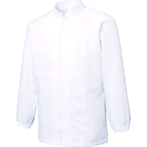 【特長】●快適性を重視した高品位ユニフォームです。●低発塵、接触冷感、吸湿・速乾、透けにくいという4大特性を持つ素材を使用した多機能ユニフォームです。【用途】●食品製造現場での加熱調理の工程や高温多湿の作業場。【仕様】●色：ホワイト●サイズ...