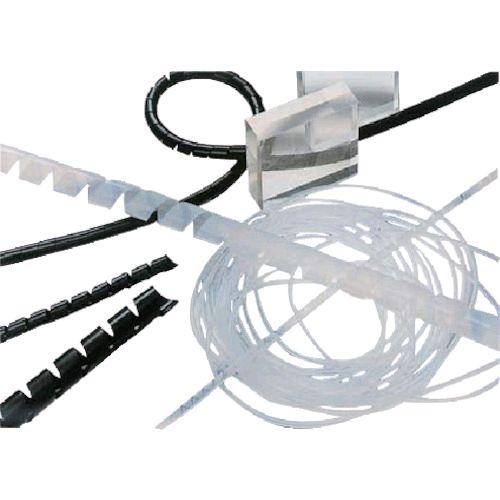 興和化成メーカーお問い合わせ：052-821-7710【特長】●RoHS指令適合製品です。●弾力性が強く、曲げても折れることがありません。●電気絶縁性、種々の耐薬品性に優れています。【用途】●電線の保護に。【仕様】●色：黒●長さ(m)：50...