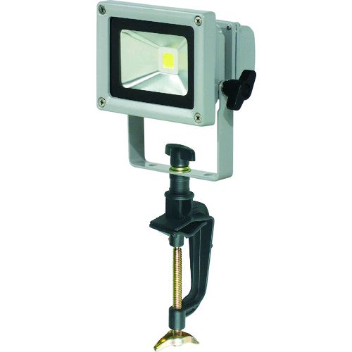 日動工業メーカーお問い合わせ：06-6905-6905【特長】●軽量でコンパクトな10Wタイプです。●紫外線を発生させないので虫が寄りにくい照明です。●バイス付なのでポールやアングルに取り付け可能です。【用途】●晴天時の屋外・軒下や屋根のあ...