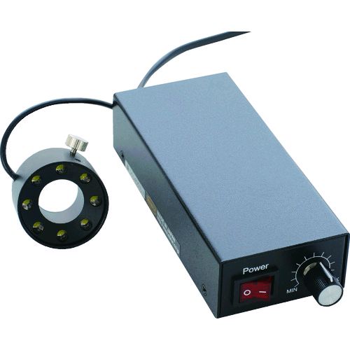 【特長】●LED照明部が外径Φ40で、小型・軽量・低価格の照明装置です。●取付け時の省スペース化が図れ、装置組込用など周辺と干渉しそうな用途に最適です。●分離型ですので光源部でON/OFFや光量調整が可能です。【仕様】●コード長さ(mm)：...