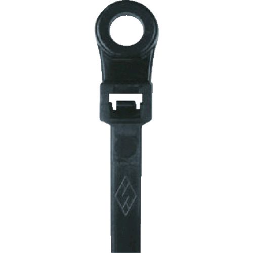 【特長】●結束したケーブルを壁に取り付けることが可能です。●ケーブルをすっきりまとめられます。【用途】●ケーブルの結束。●結束したケーブルの取り付け。【仕様】●色：黒●幅(mm)：4.5●長さ(mm)：200●厚さ(mm)：1.3●最大結束...