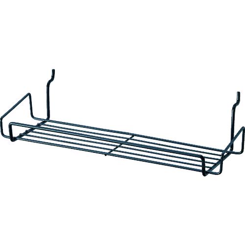 光メーカーお問い合わせ：06-6764-1531【特長】●壁面の空間を使用し、工具の分類や収納ができます。【用途】●工具の収納・分類に。【仕様】●キャップ色：黒●色：黒●長さ(mm)：106（100）●品名：線材棚●幅(mm)：304●奥行...