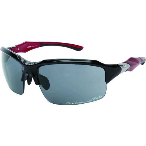 【特長】●カーブ系レンズ採用によりワイドな視界を確保しています。●ノーズパッド、つるの内側には掛け心地を考慮し、エラストマーを採用しています。【用途】●晴天時の屋外での紫外線対策に。【仕様】●レンズ色：スモーク●レンズ厚(mm)：2.0●可...