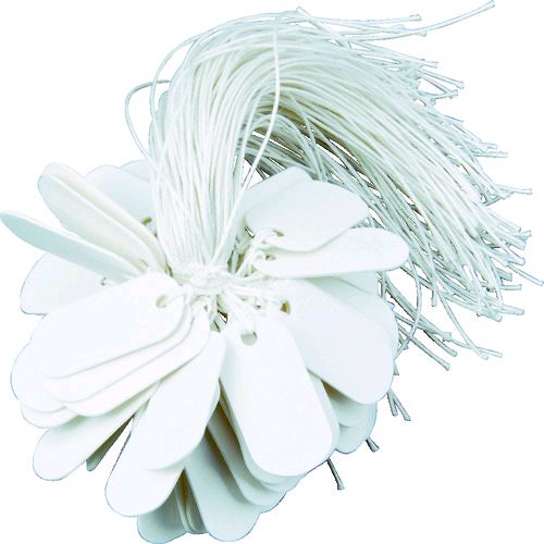 【特長】●ファイバー製の表示名札です。●マジック、不滅インキ、鉛筆などでも記入可能です。●紐付商品です●RoHS指令適合製品です。【用途】●電線、LANケーブルなどの表示用名札。【仕様】●縦(mm)：32●横(mm)：16●厚さ(mm)：1...