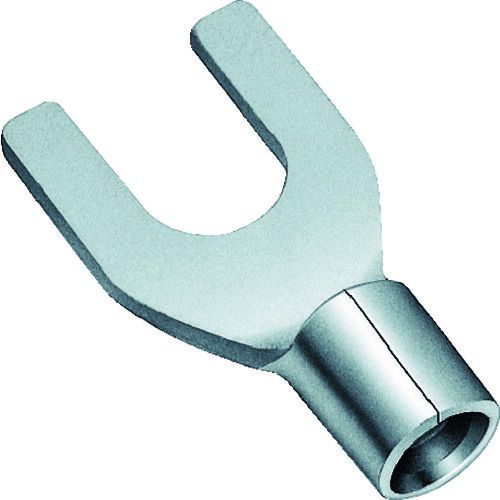 日本圧着端子製造メーカーお問い合わせ：045-543-0081【特長】●接触面（舌部）の取り付け穴の一方が開いており、ねじを完全に外さなくても取り付けることができる裸圧着端子です。【用途】●軟銅のより線または、単線の電線を接続するために使用...