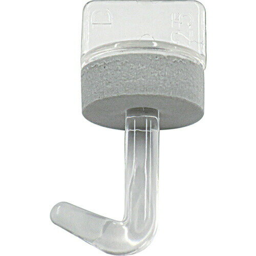 ダイドーハントメーカーお問い合わせ：06-6821-3037【特長】●太さを約5mmにし、支え部分をフラット形状にしています。【用途】●波板の取り付けに。【仕様】●色：クリア●長さ(mm)：23●全長(mm)：40●A(mm)：16.7●厚...