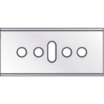 【特長】●ステンレス製で耐食性があります。●食品加工現場などでも最適です。【仕様】●全長(mm)：39●刃厚(mm)：0.30●適合本体：445・447175001・SECUNORM175【仕様2】●刃厚：0.30mm【材質／仕上】●ステン...