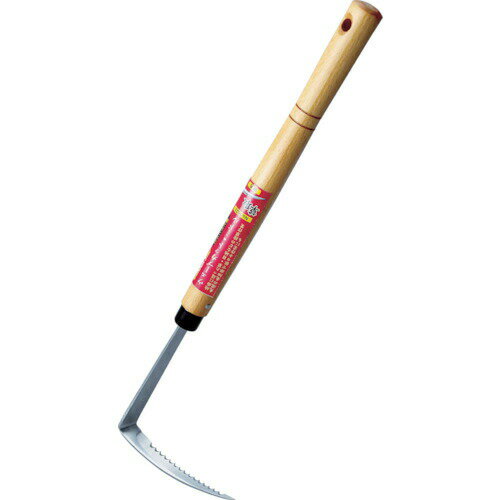 キンボシメーカーお問い合わせ：0794-62-2391【特長】●波刃が雑草をしっかりとらえるので、除草作業がはかどります。●刃先が細くなっているので細かい場所の作業にも適しています。【用途】●地面にはった草や目地などの除草作業に。【仕様】●...